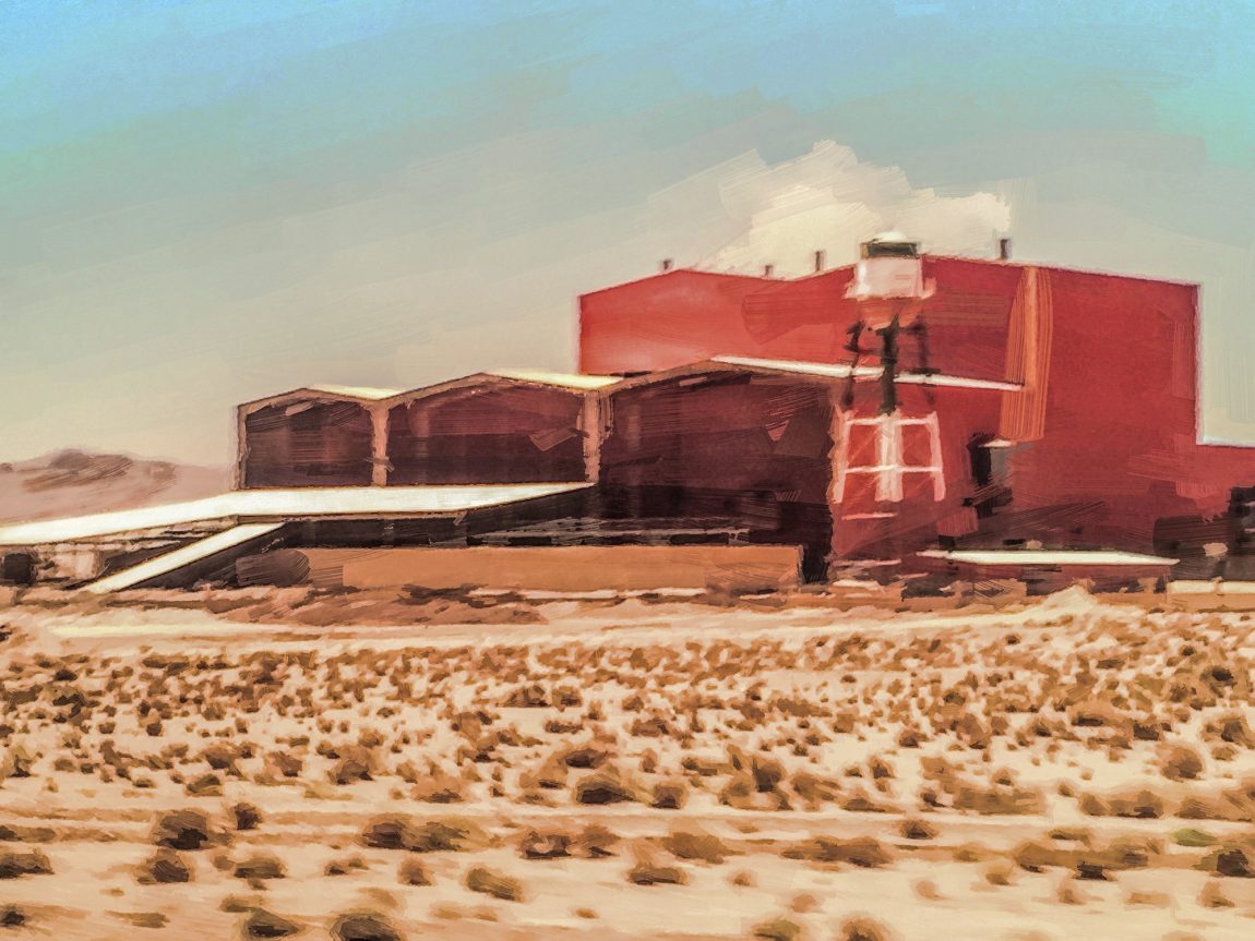 Factory In The Desert - Oberg PhotoGraphics